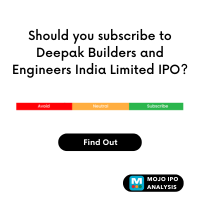 IPOs | Latest IPOs News | Upcoming IPOs | Deepak Builders and Engineers ...