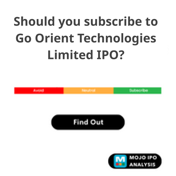IPOs | Latest IPOs News | Upcoming IPOs | Orient Technologies Limited ...