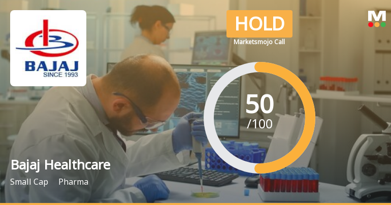 Bajaj Healthcare Upgraded to 'Hold' Status