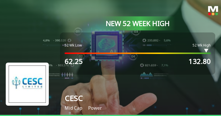 CESC Ltd's Stock Reaches 52-Week High