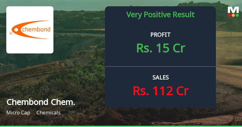 Chembond Chemicals Reports Strong Q3 Performance