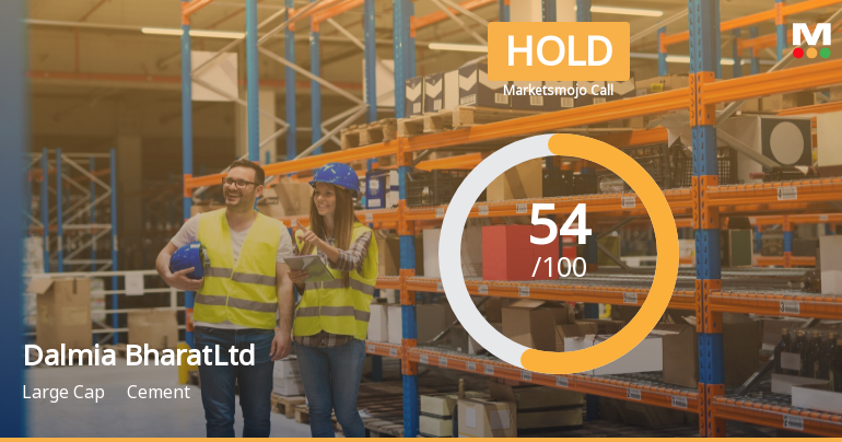 Dalmia Bharat Receives 'Hold' Rating from MarketsMOJO