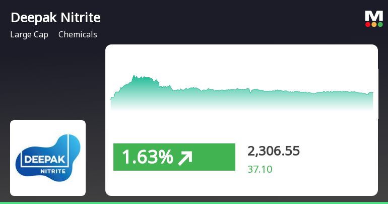 Deepak Nitrite's Stock Continues to Rise