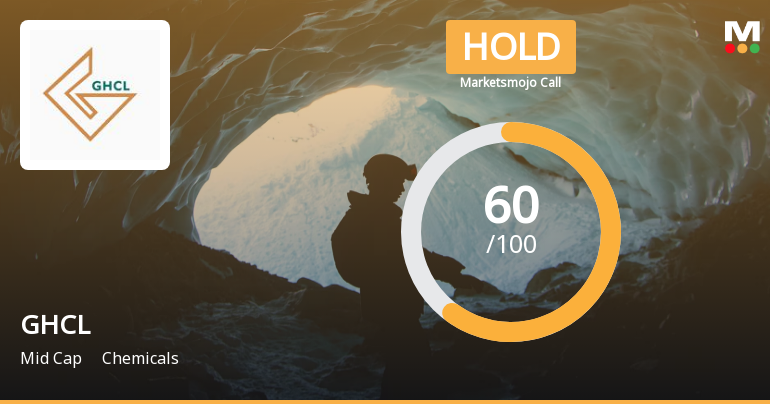 GHCL Receives 'Hold' Rating Based on Efficiency