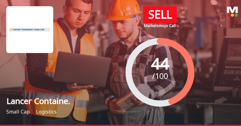 Lancer Containers Lines: A 'Sell' According to MarketsMOJO