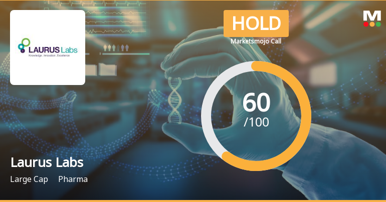 Laurus Labs Upgraded to 'Hold' Rating