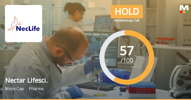 Nectar Lifescience Receives 'Hold' Rating Upgrade