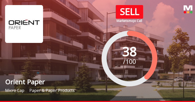 Orient Paper & Industries Receives 'Sell' Rating