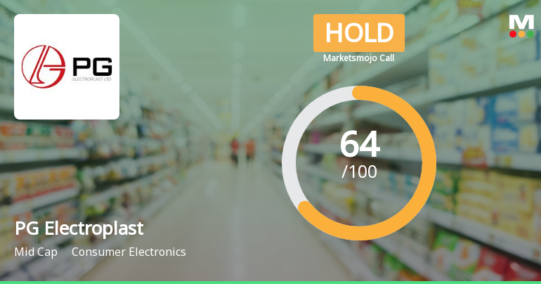 PG Electroplast Receives 'Buy' Rating, Shows Strong Growth