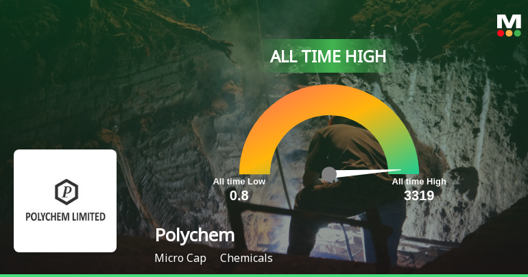 Polychem Hits All-Time High Price, Shows Strong Performance