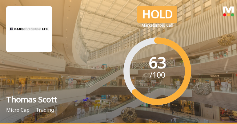 Thomas Scott India Receives 'Hold' Rating Amid Positive Results and ...