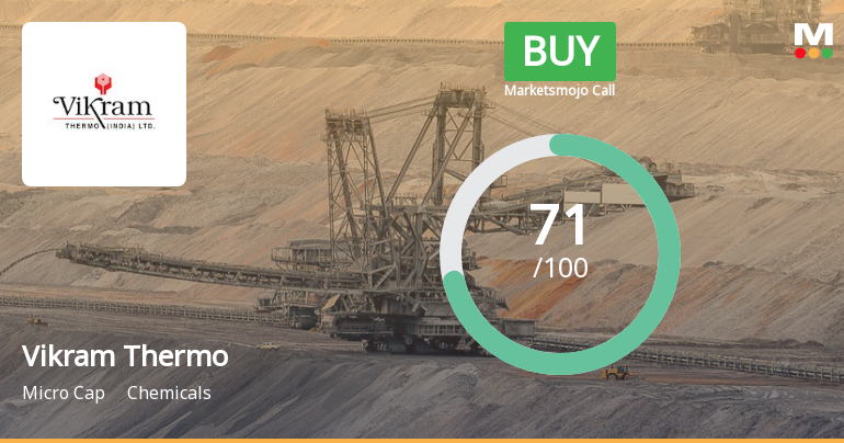 Vikram Thermo (India) Shows Strong Growth