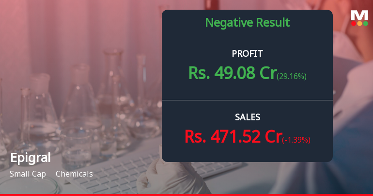 Epigral Reports Decline in Financial Performance for Q4 2023