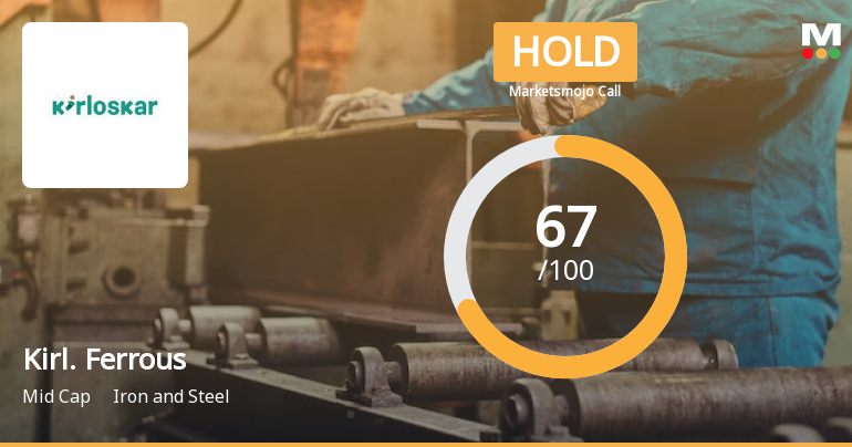 Kirloskar Ferrous Industries Downgraded to 'Hold' by MarketsMOJO: What Investors Need to Know