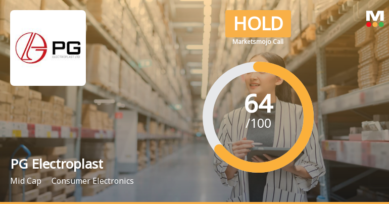PG Electroplast shows strong growth and consistent returns, downgraded to 'Hold' by MarketsMOJO
