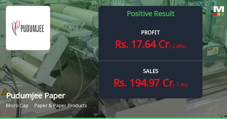 Pudumjee Paper Products Reports Strong Financial Performance in Q4 2023