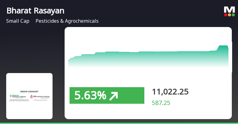 Bharat Rasayan Ltd. Outperforms Pesticides Industry with 7.18% Gain on ...