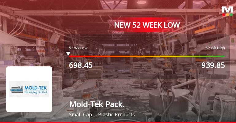 Mold-Tek Packaging Hits 52-Week Low, Given 'Sell' Call by MarketsMOJO
