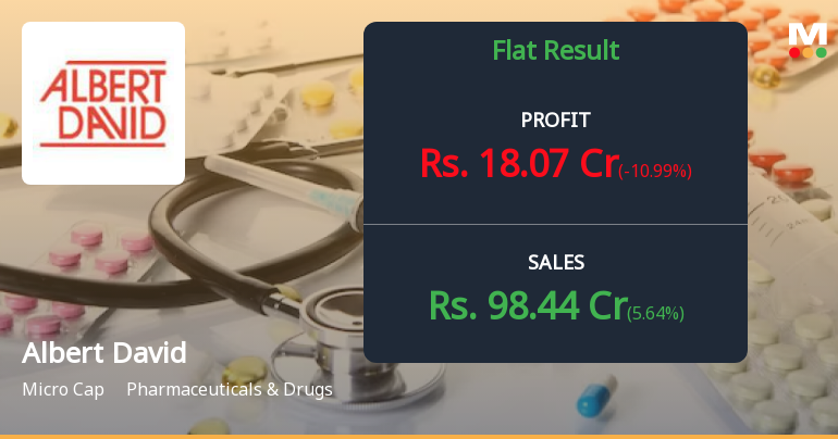 Albert David's Q2 FY25 Financial Report Shows Mixed Results, Highest ...