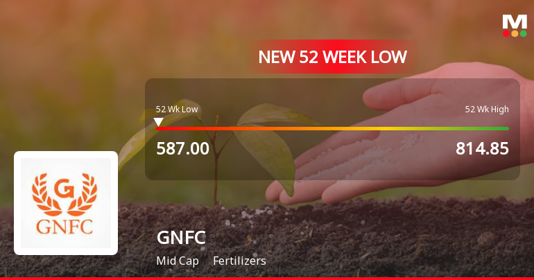 GNFC's Stock Hits 52-Week Low Amidst Underperformance in Fertilizers ...