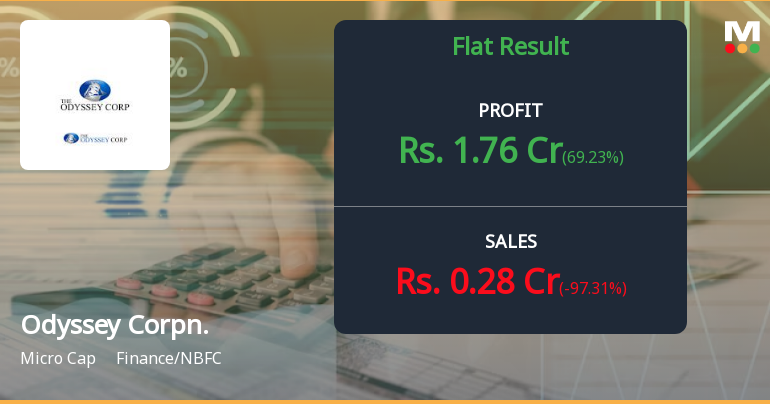 Odyssey Corporation's Q2 financial report shows mixed performance with ...