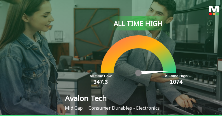 Avalon Technologies Experiences Revision in Its Stock Eva...