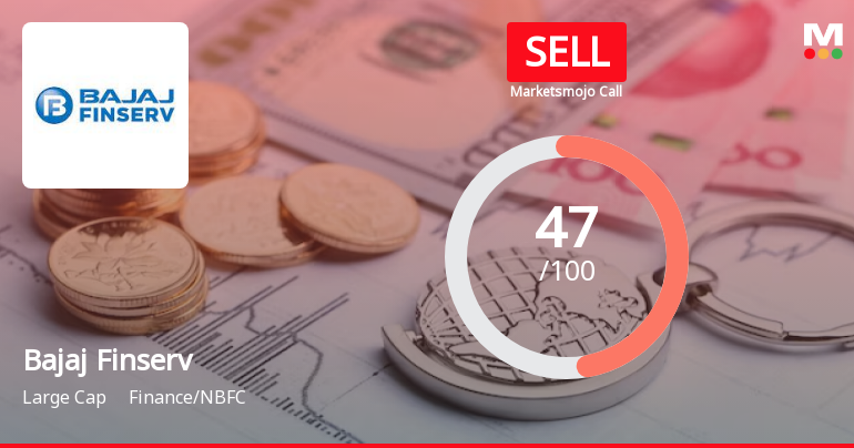 Bajaj Finserv Stock Downgraded to Sell Amid Ongoing Underperformance and Bearish Indicators