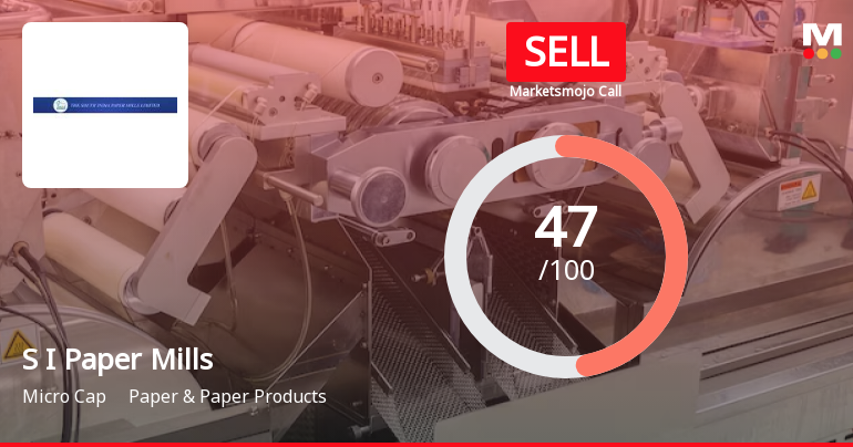 South India Paper Mills Downgraded to 'Sell' Amid Weak Long-Term ...