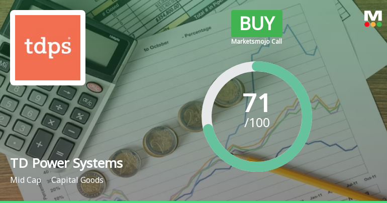 TD Power Systems Receives Upgraded 'Buy' Rating and Shows Strong ...