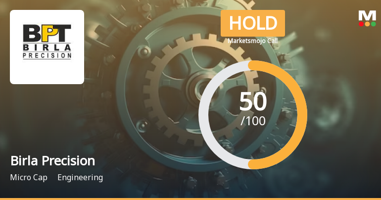 Birla Precision Technologies Receives 'Hold' Rating, Shows Potential ...