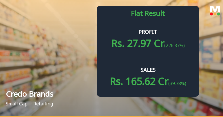 Credo Brands Marketing Reports Decline in Revenue and Profit, Receives ...