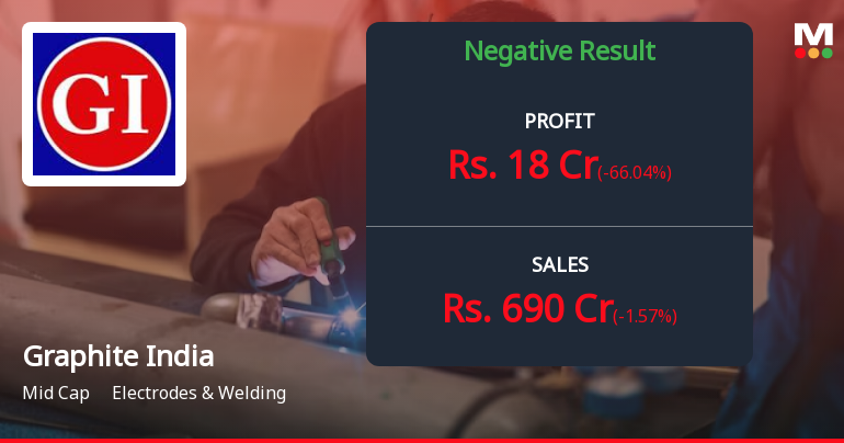 Graphite India's Financial Results Show Negative Performance in Q4 2023