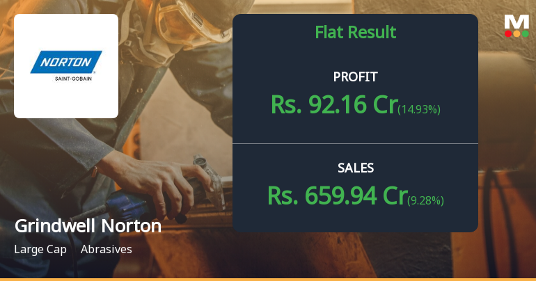 Grindwell Norton Reports Flat Performance for Q4, Cash Reserves Reach ...