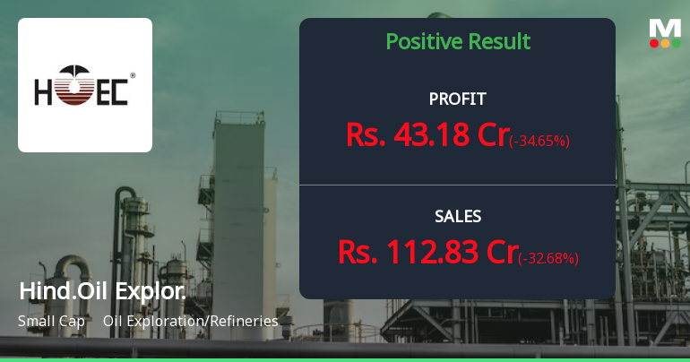 Hindustan Oil Exploration Company reports positive sales ...