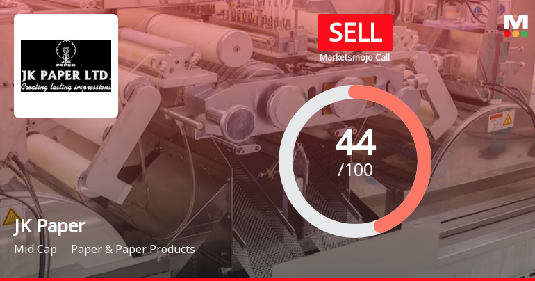 JK Paper Receives 'Sell' Rating Amidst Negative Financial Results and ...