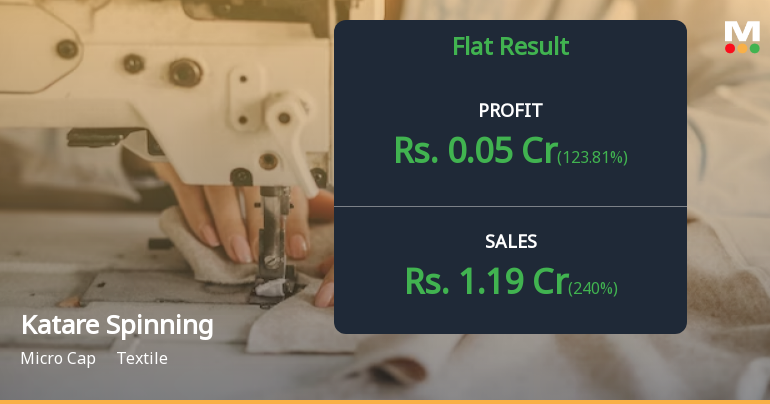 Katare Spinning Mills Shows Resilience in Financial Perfo...