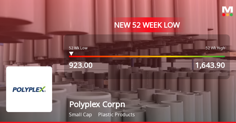 Polyplex Corporation's Stock Hits 52-Week Low Amidst Industry Challenges