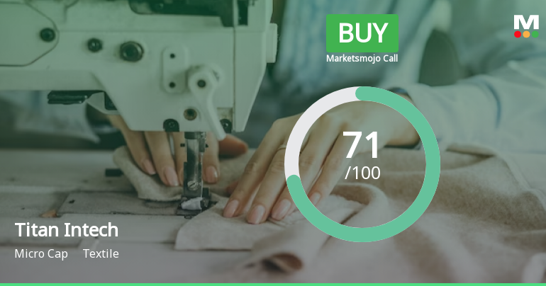 Titan Intech Receives 'Buy' Rating and Continues Positive Growth Trend