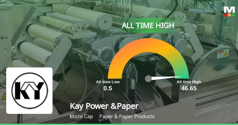 Kay Power & Paper Ltd's Stock Reaches All-Time High, Outperforms Sector ...