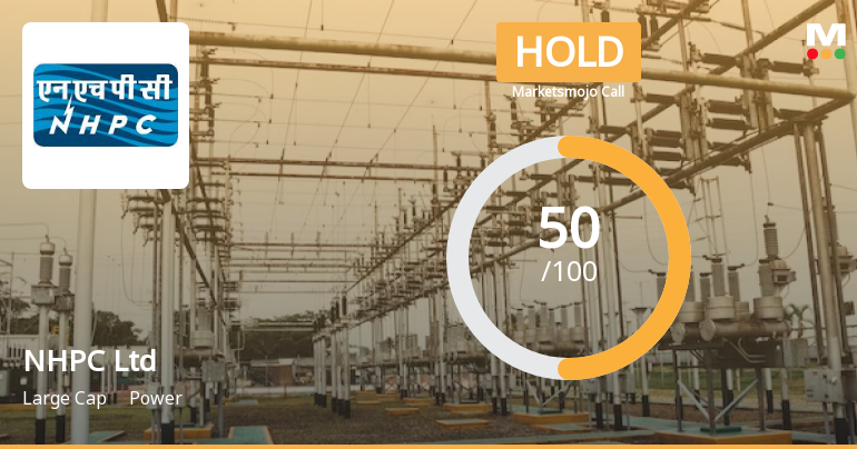 NHPC Receives 'Hold' Rating from MarketsMOJO, Despite Positive Technical Trend and Bullish Factors