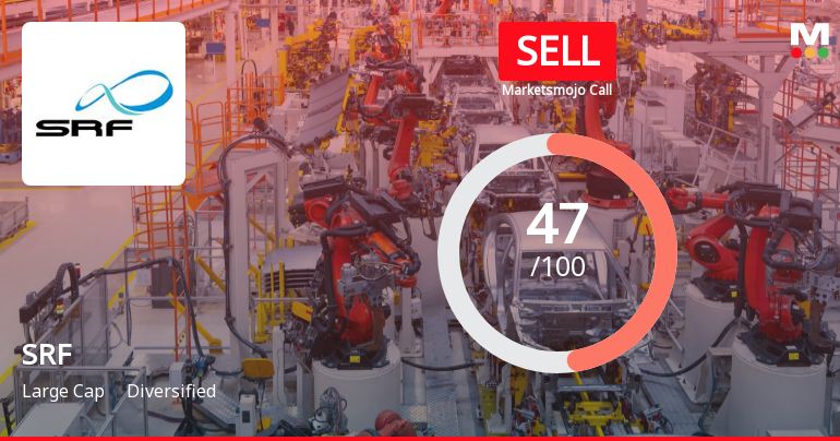 SRF Downgraded to 'Sell' by MarketsMOJO Due to Negative Financial Results