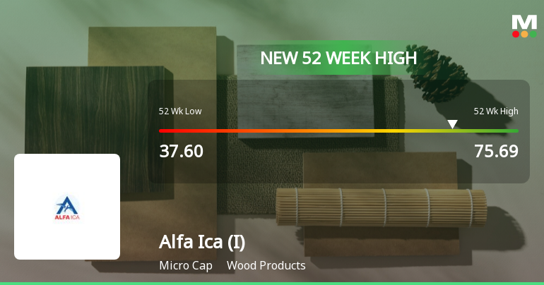 Alfa Ica (India) Ltd's Stock Surges, Outperforms Sector a...