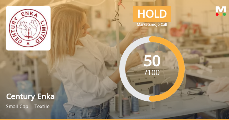 Century Enka Upgraded to 'Hold' Rating by MarketsMOJO, Despite ...