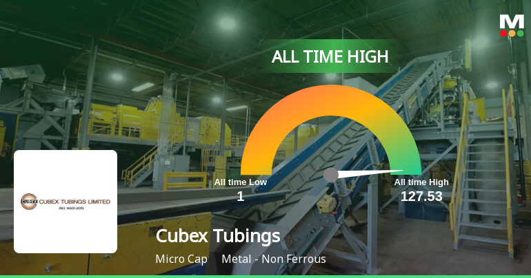 Cubex Tubings' Stock Reaches All-Time High, Outperforms Sector and Sensex