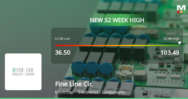 Fine Line Circuits Hits 52-Week High, Outperforms Sector and Market