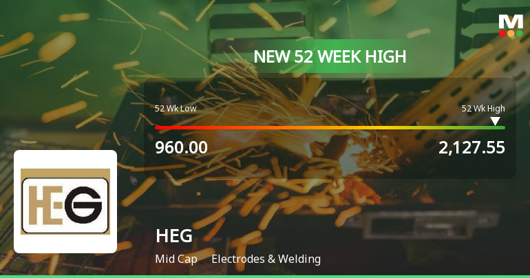 HEG Ltd. Reaches New 52-Week High, Outperforms Sector by 2.57%