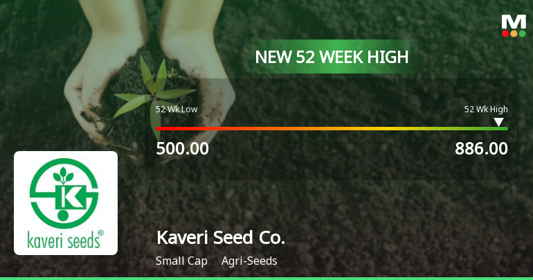Kaveri Seed Co. Hits 52-Week High, Outperforms Sensex in Agri-Seeds ...