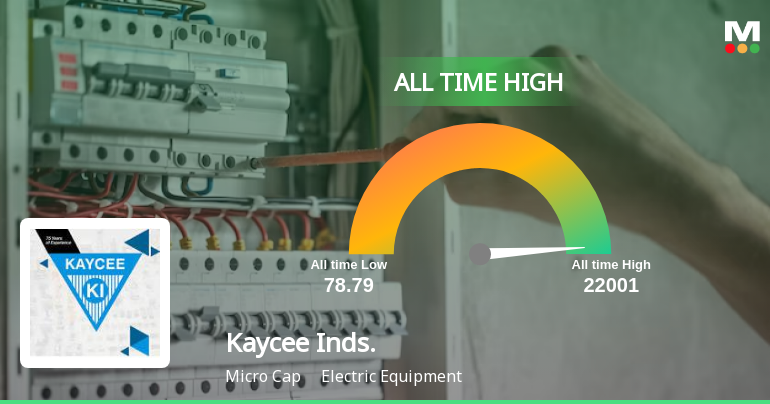 Kaycee Industries Hits All-Time High, Outperforms Sector by 2.98%