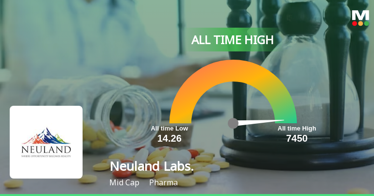 Neuland Laboratories' Stock Reaches All-Time High, Showcasing Strong ...