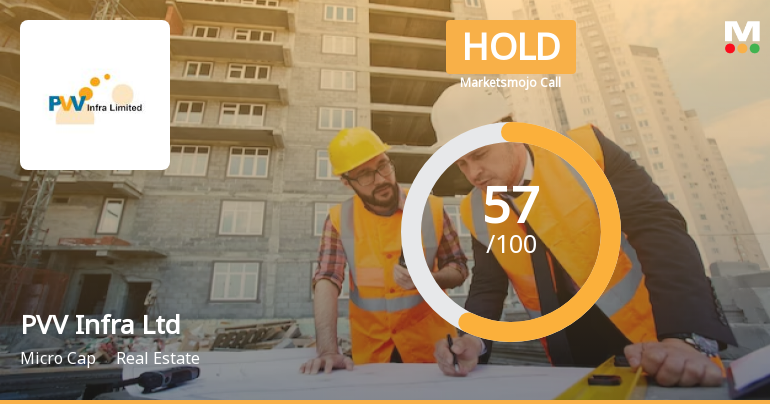 PVV Infra Receives 'Hold' Rating from MarketsMOJO After Consistent Positive Results